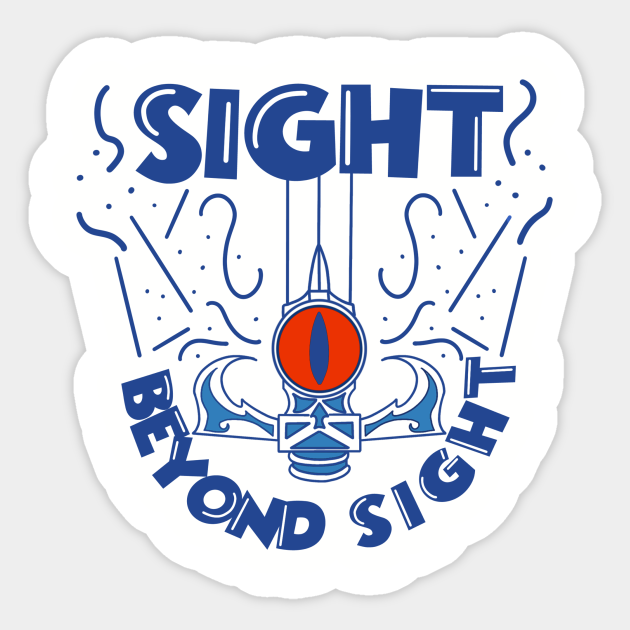 Sight Beyond Sight - Thundercats - Sticker | TeePublic Sight Beyond Sight - Thundercats - Sticker | TeePublic